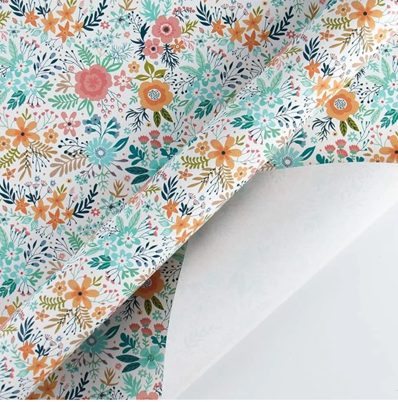 Custom Color Tissue Paper Packaging Luxury Wrapping Paper For Flower ...