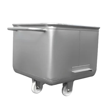 200l Stainless Steel Meat Trolley Buggy,Bin,Cart - Buy Meat Trolley ...