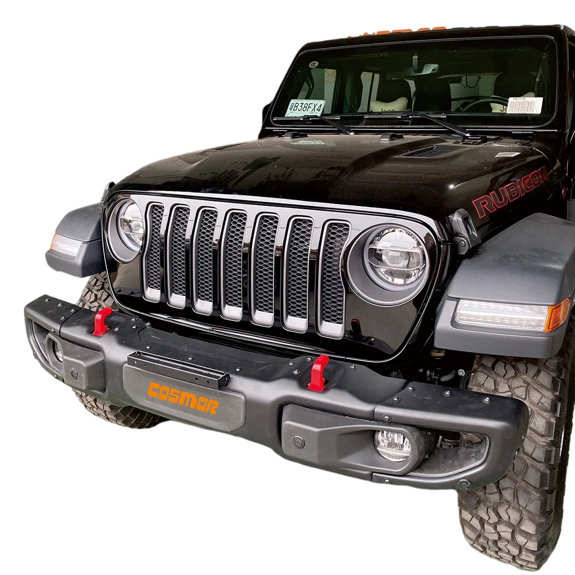 Aluminum 10th Anniversary Front Bumper for Jeep Rubicon JL
