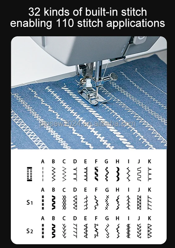 SINGER 4432 High Quality Electric Home Desktop Sewing Machine Multi ...