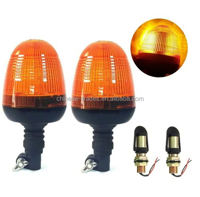 PC Lens Halogen Safety Revolving Warning Beacons , Magnetic Amber ...