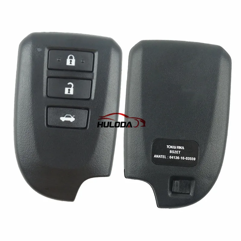 Toyota Yaris/vios 3 Button Remote Key - Huloda Original