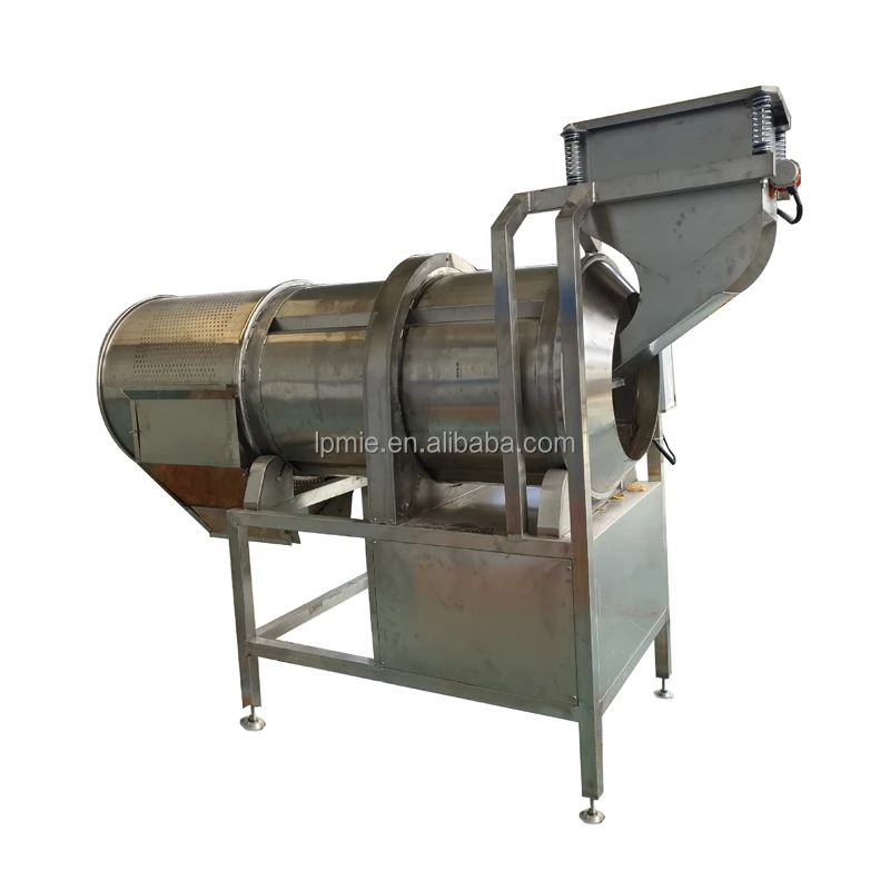 Automatic Potato Chips Seasoning Mixing Machine Drum Mixer Food Machines