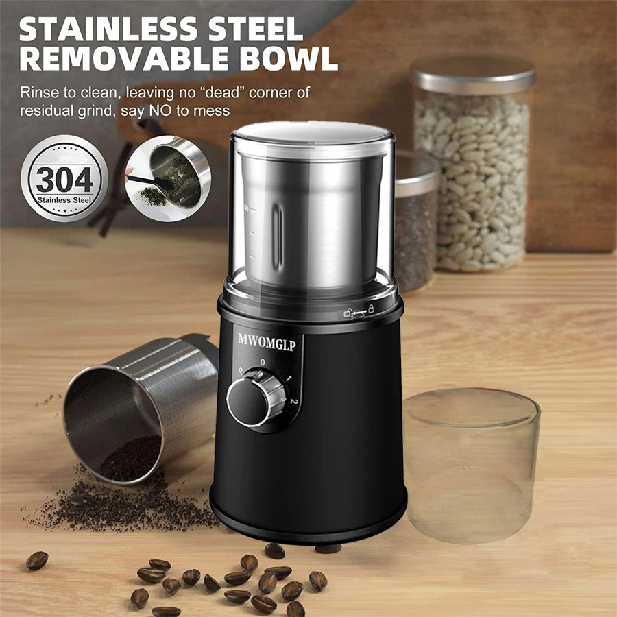 American Standard Plug Stainless Steel Grinder Home Spice Grinder ...