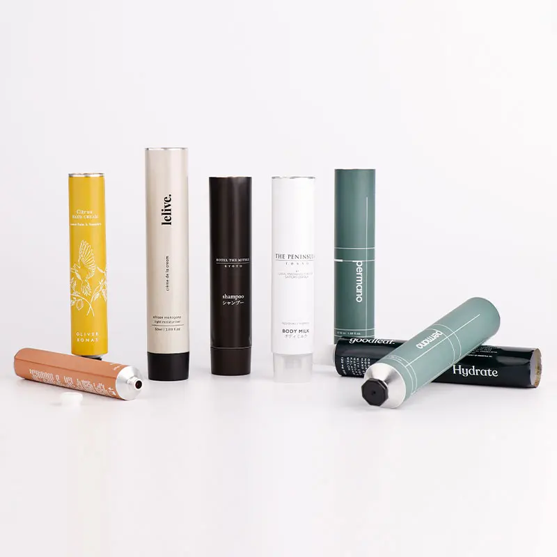 Aluminum Collapsible Cosmetic Tubes - Eco-Friendly & Customizable