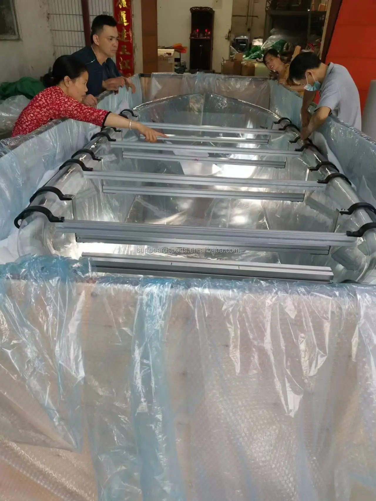 Large 8-Seater Clear Kayak – Ideal for Lakes & Rivers, Max Load 800KGS ...