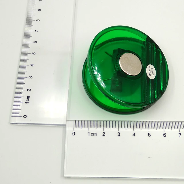 Plastic Round Magnetic Note Paper Memo Clip - Buy Round Magnetic Note ...