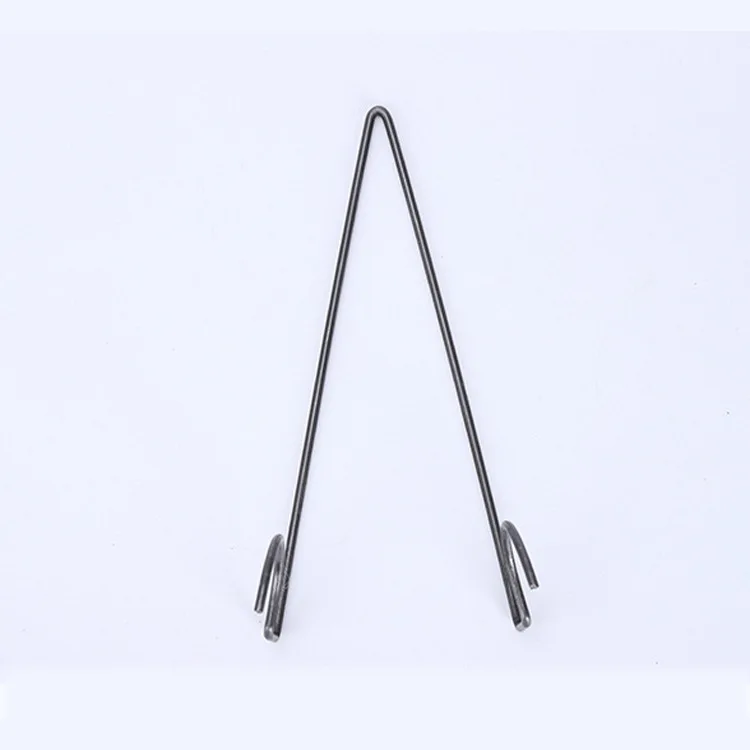 V Type Double Hook Galvanized Spring Nickel Plated Stainless Steel Wire ...