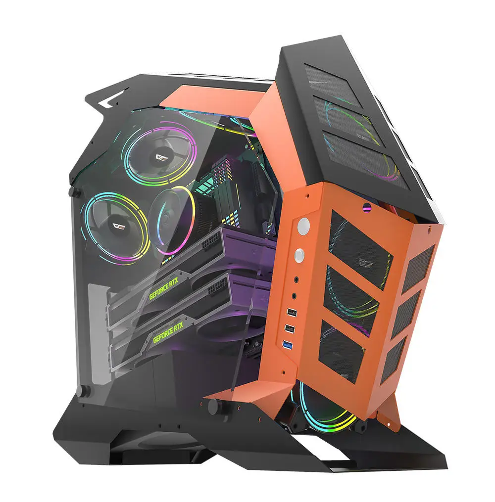 Special Shape Pc case Gaming Computer Cases & Towers With Cooler Fan ...