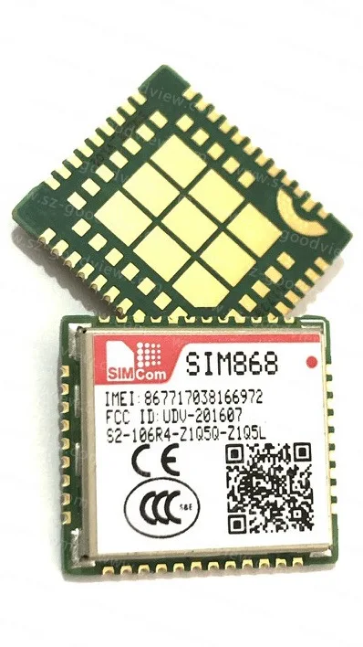 Simcom Sim868 Sim868e 2g Gsm Module Small Size Gsm/gprs+gnss Module - Buy Simcom Sim868 Simcom ...