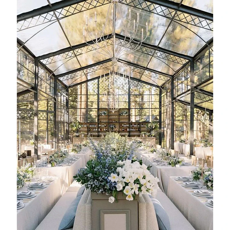 Aluminum Translucent Large Outdoor Clear Tent Luxury 10x30 Wedding ...