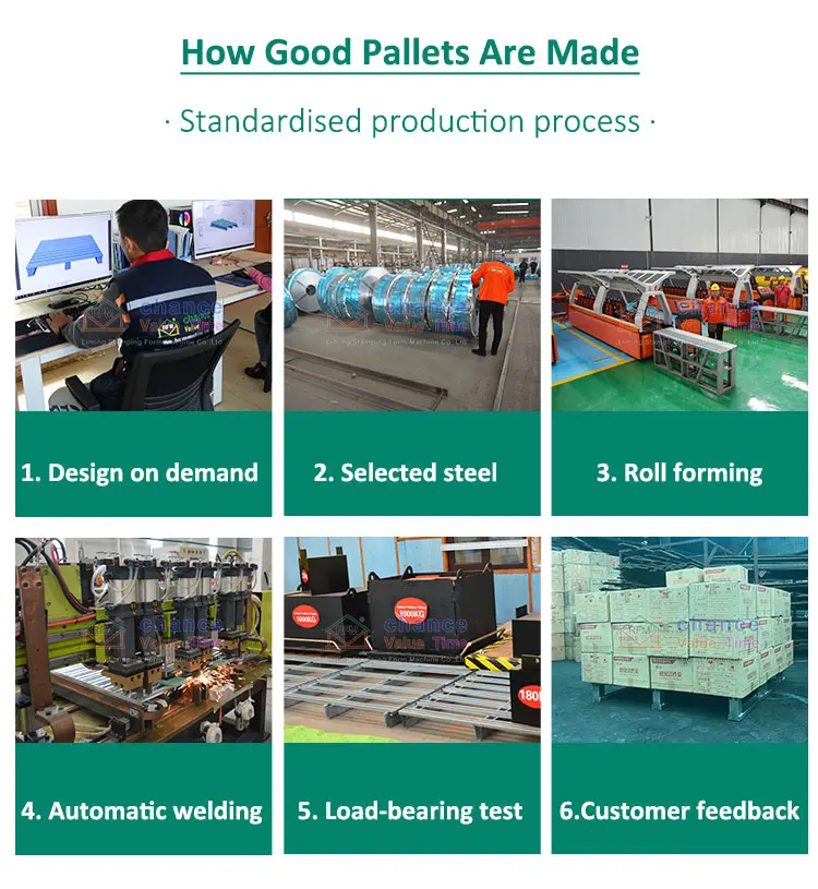 1200 X 1000 Galvanised Pallets Swing Pallets Lockheer Steel Pallets for ...