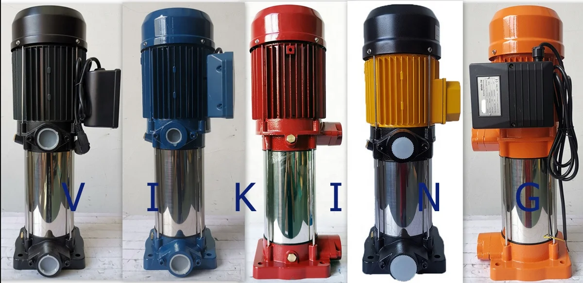 2hp High Pressure Ss304 Electronic Vertical Multi-stage Pump Mv Series ...