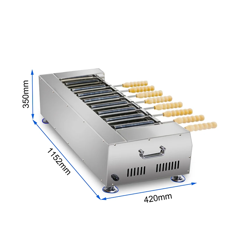 Fast Bakery Oven Automatic Roaster Bread Maker Chimney Cake Roll Making ...