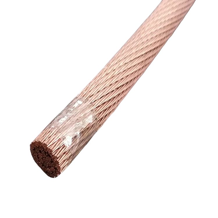 AWG 4/0 Stranded Bare Copper Wire for Railway Electrification