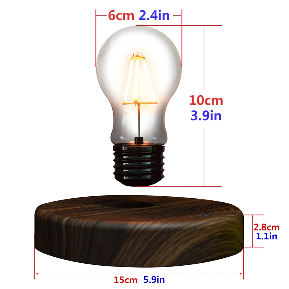 Magnetic Levitation Bulb Lamp - Perfect for Desk Lighting