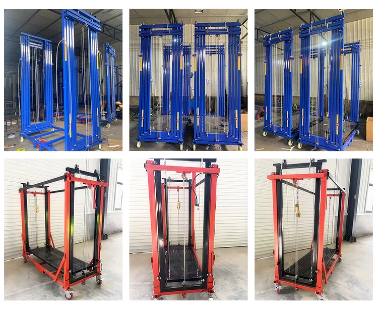 Electric Lifting Scaffolding - Portable and Customizable
