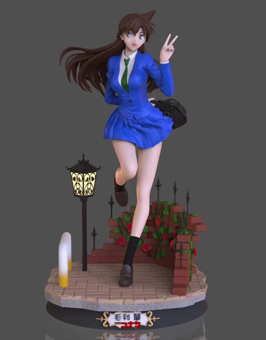 Japan Anime GK HFH Mouri Ran 1:7 Action Figure for Collection