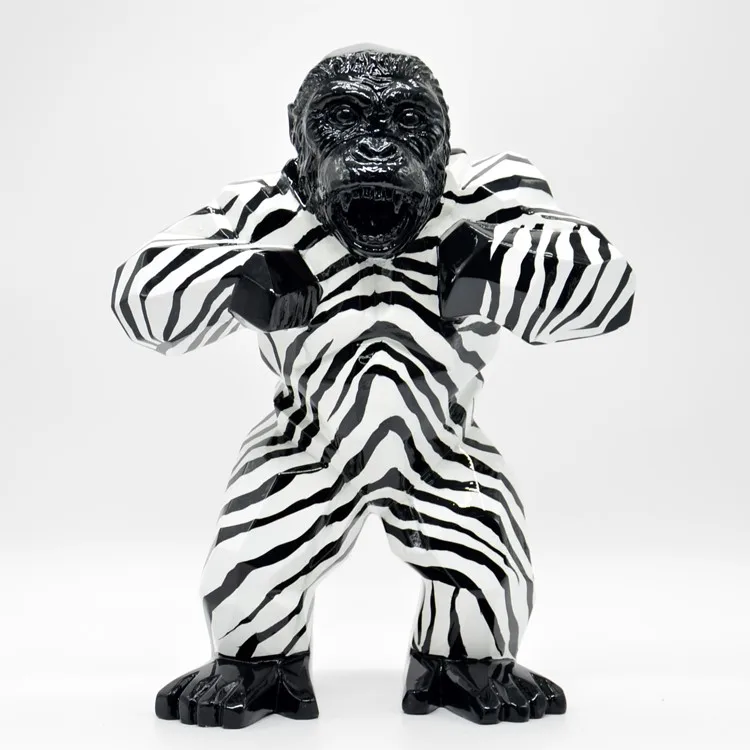 Factory Custom King Kong Apes Animals Sculpture Decor Life Size Safari ...