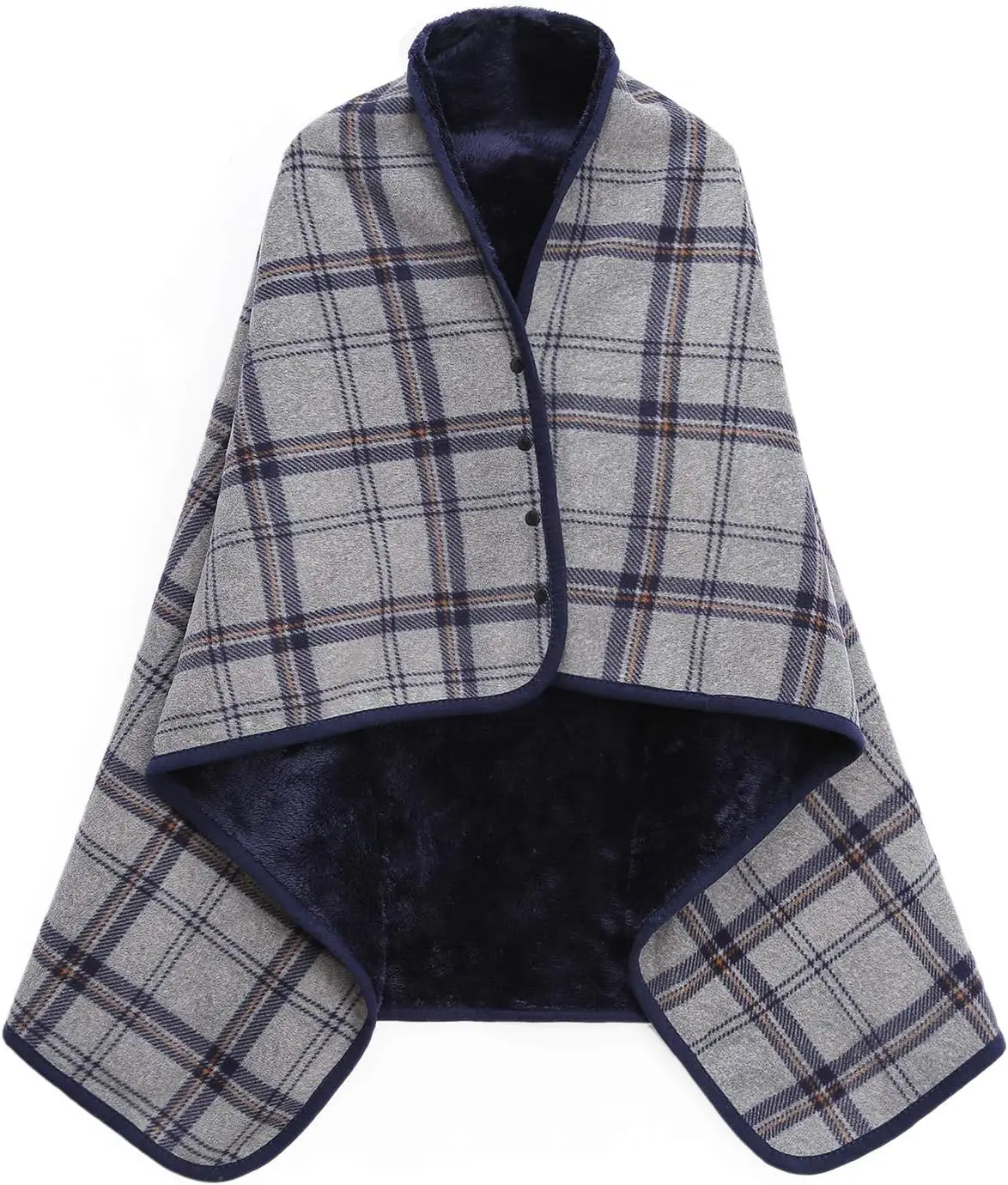 Custom OEM ODM Fleece Wearable Blanket Plush Poncho Throw Blankets With ...