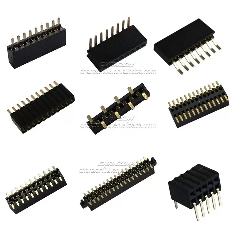 Female Pin Header Connector 2pin 3pin 4pin 5pin 6pin 8pin 9pin 15pin ...