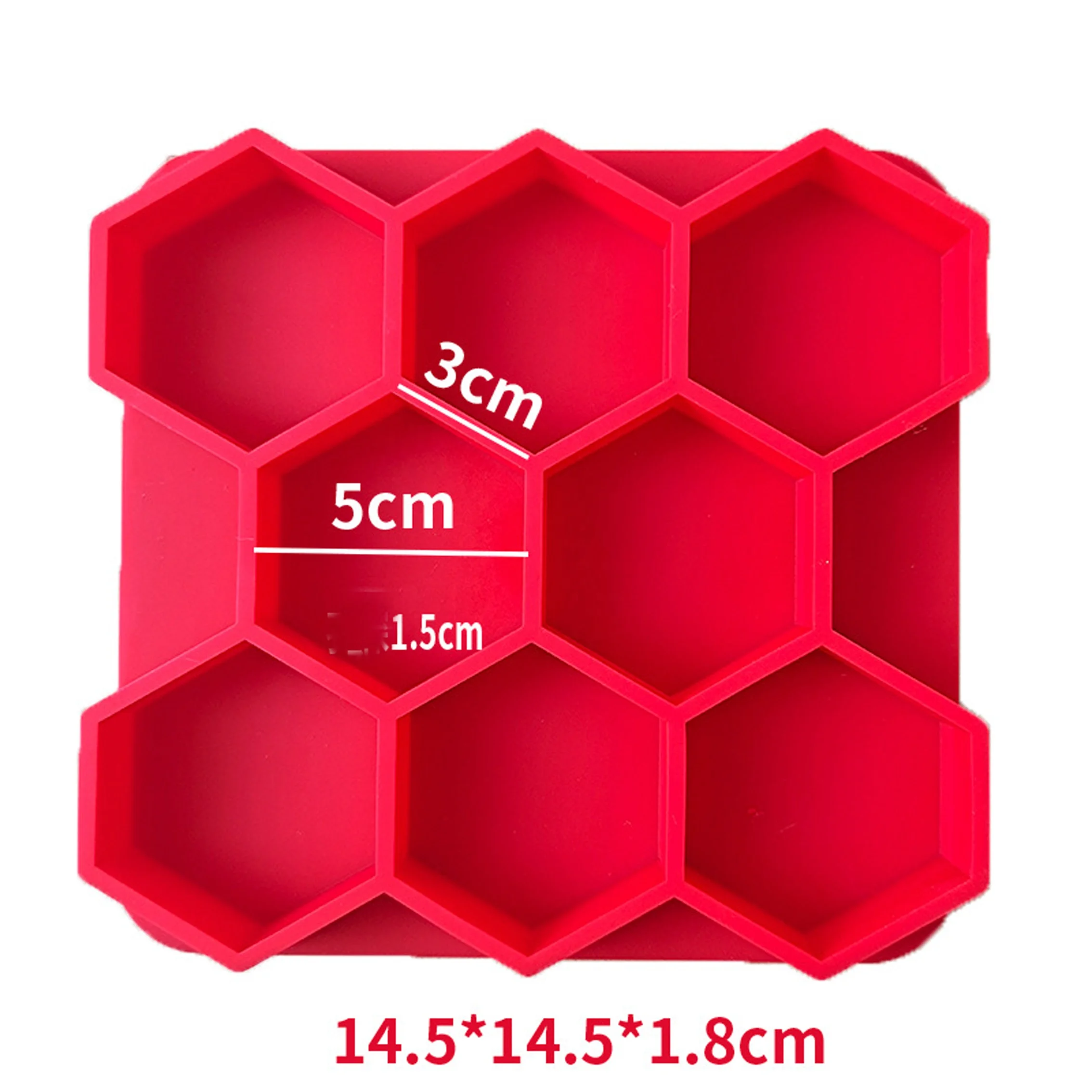 Hot Selling Square Round Silicone Multi Cell Meat Patties Mold Burger ...