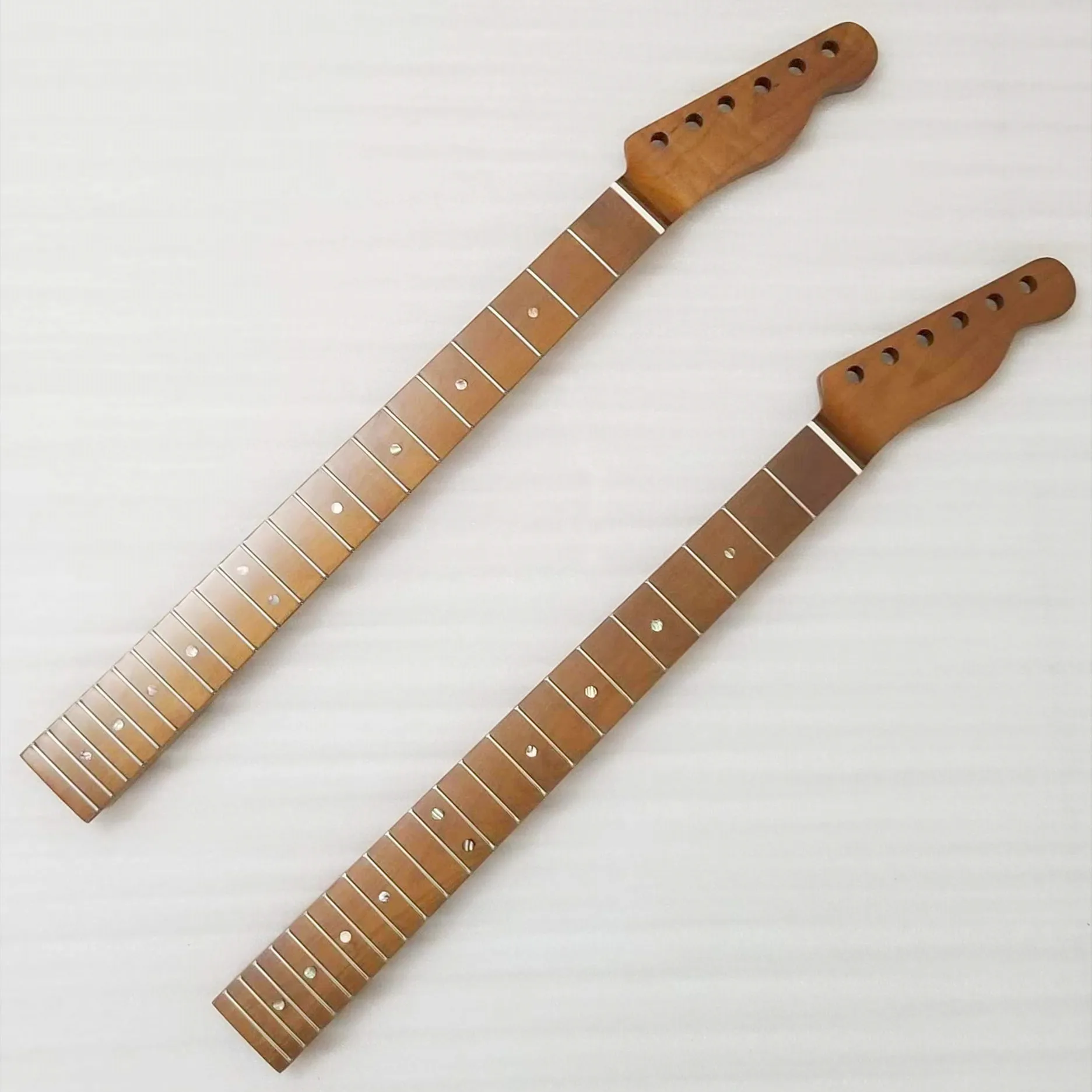 22 Frets Roasted Maple Neck With Flame Maple Skunk Strip Tl Necks - Buy ...