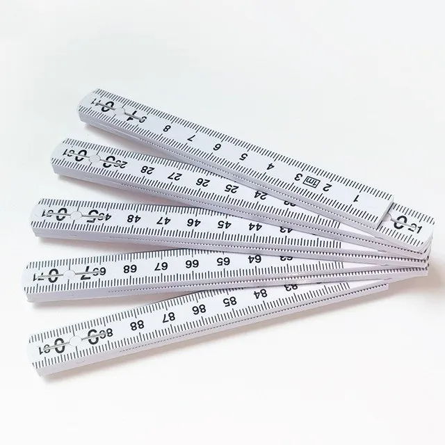 1 Meter Plastic Promotion Funny Folding Ruler - ABS & Carbon Steel