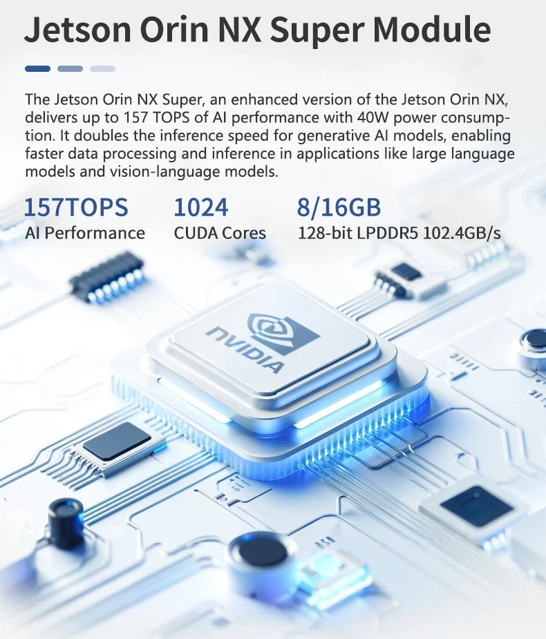 LCFC Jetson Orin NX Super-8G AI Edge Computer EA-B500 KIT Supports DIDO ...