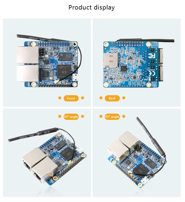 Orange Pi R1 Plus Router Sbc Features Rockchip Rk3328 - Buy Orange Pi ...