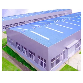 Lf Prefabricated Industrial Metal Building Warehouse Shed Construction ...