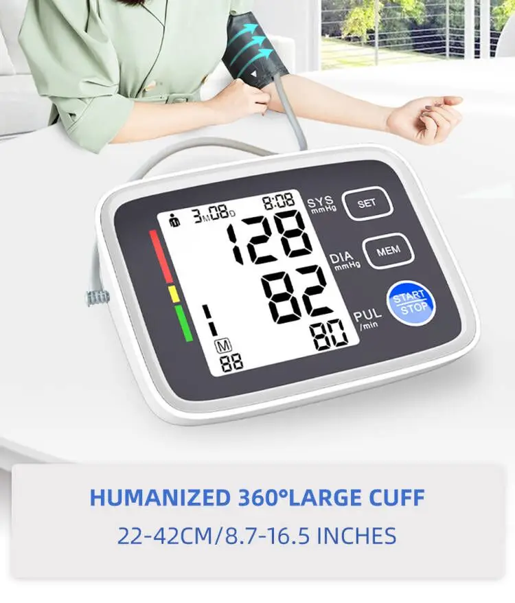 CE ISO Approved U80EH Bluetooth Blood Pressure Monitor - Digital Upper ...