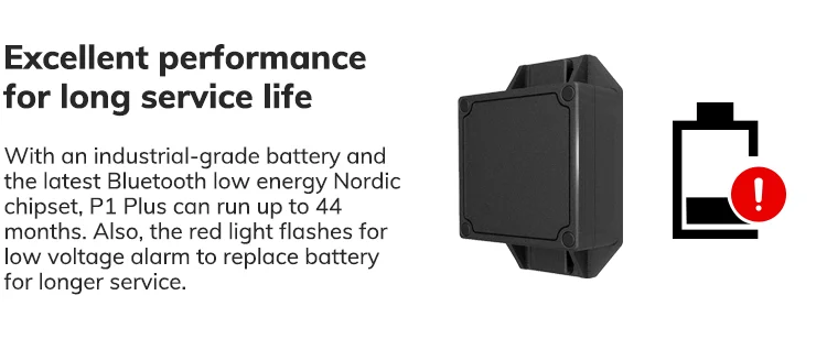 Ip68 Accelerometer Ibeacon Wireless Digital Temperature Monitor Sensor ...