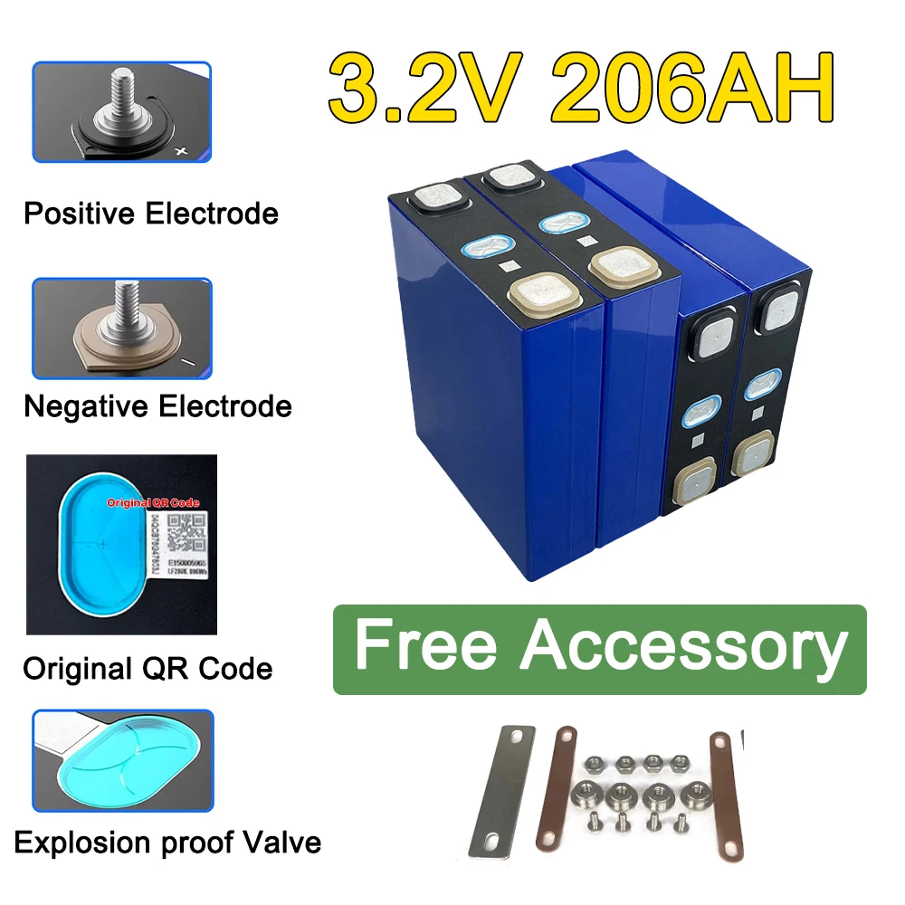 XDLE EV E Calb Catl GOTION BYD 3.2V Lifepo4 206Ah 230Ah 280Ah 314Ah ...