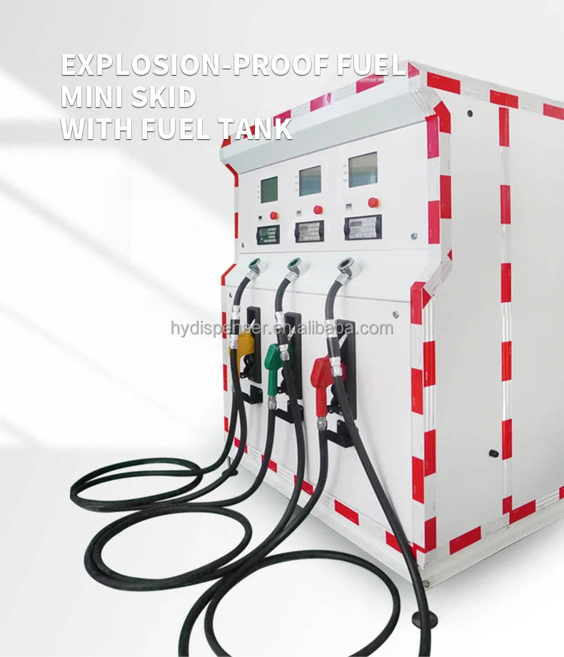 Huiyang Micro Gas Station Fuel Dispenser with tank Mini Gas Station ...