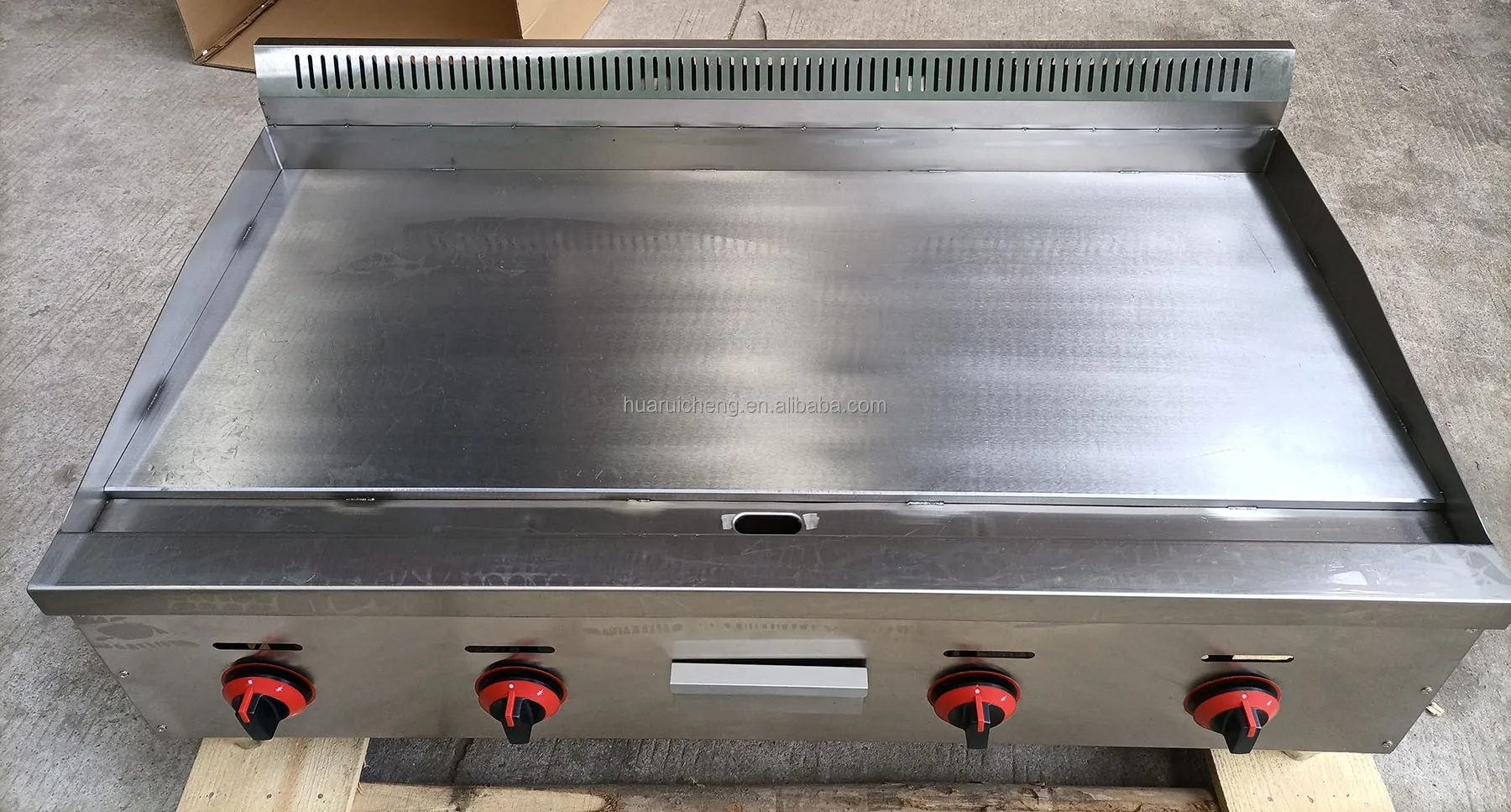 Commercial Restaurant Kitchen Heavy Duty Gas Grill Griddle - Buy ...