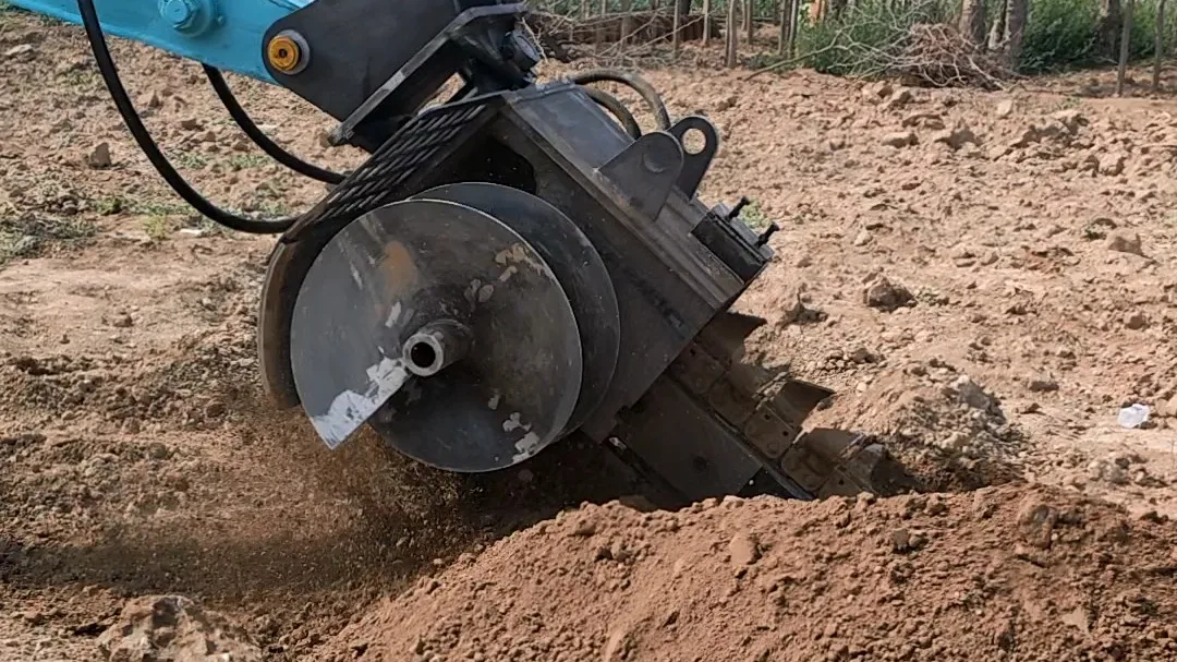 Trench Digger Opens Up A Completely New Range Of Opportunities For ...