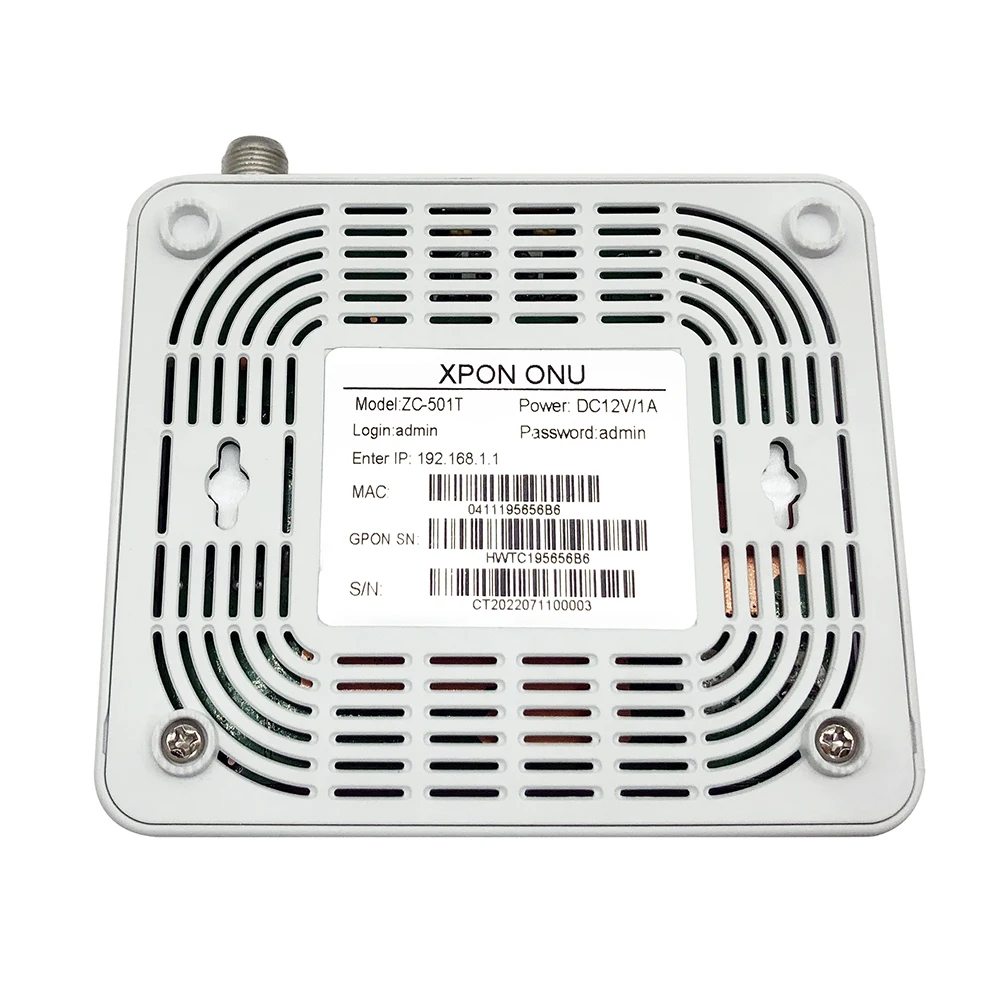 SILUN Ftth GPON ONT SL-801T - Efficient Fiber Optic Modem