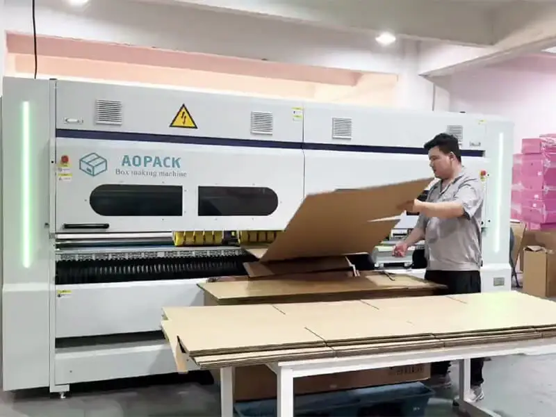 AOPACK Heavy Duty Box Maker - Efficient Carton Production