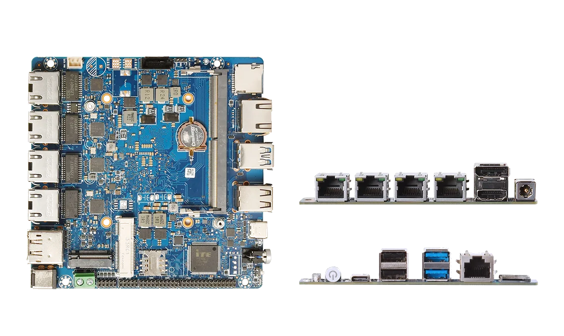 Nano Itx Motherboard Cpu Alder Lake 12th N100 N305 With 4 Lan I225v Poe ...