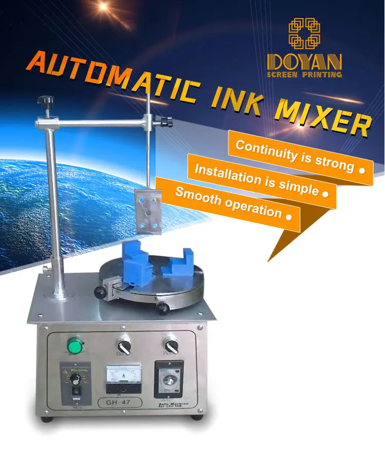 Doyan Ink Mixer - Efficient Plastisol Lab Printer Solution