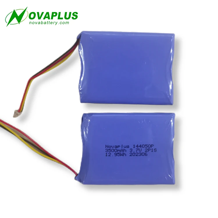 Nova可充电聚合物锂离子电池144050 2p1s 3 7v 3500毫安时12 95wh锂电池,带pcm Buy 中国可充电锂聚合物锂