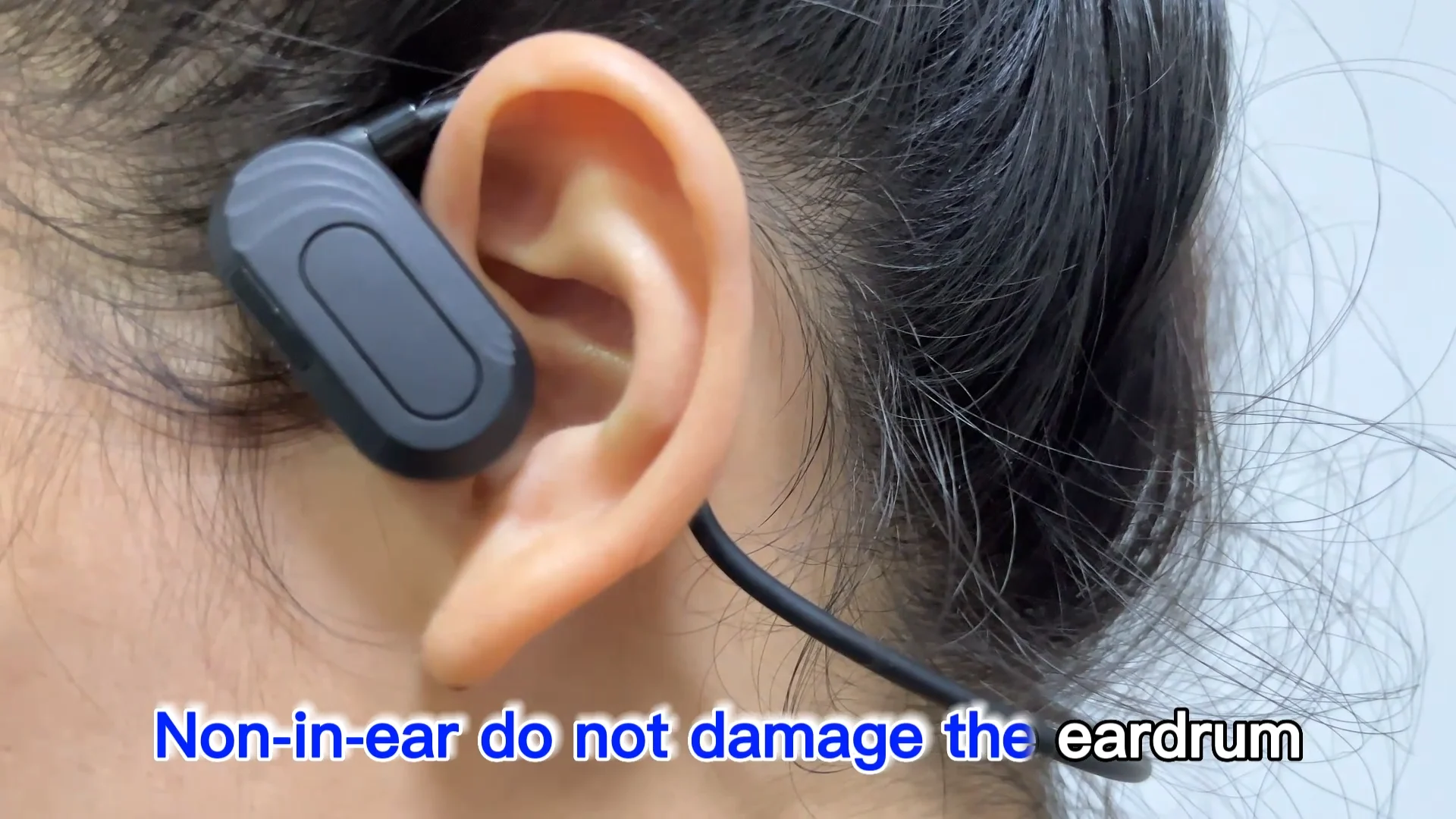 Bloothooth Neckband Gaming Sport Air Conduction Earphones Headphones ...