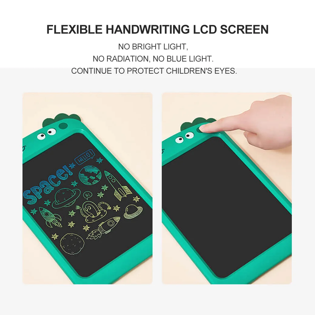 2023 Children Lcd Writing Tablet Doodle Reusable Colorful Painting ...