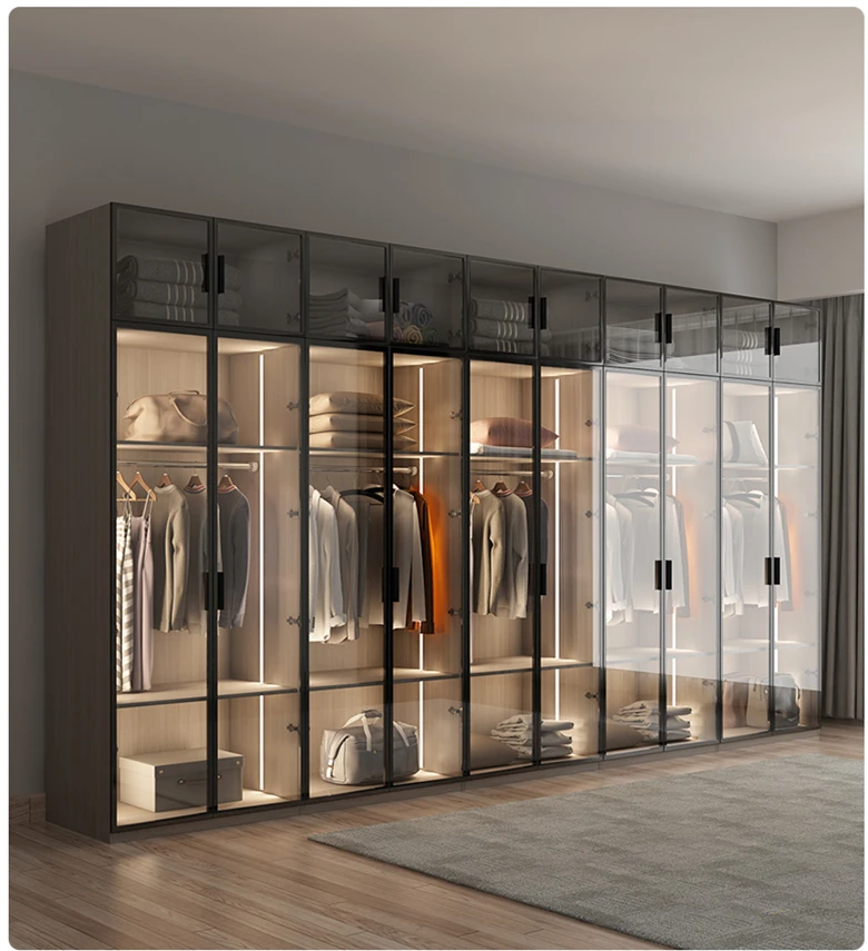 Luxury Modern Walk in Closet Cabinet - Storage & Style