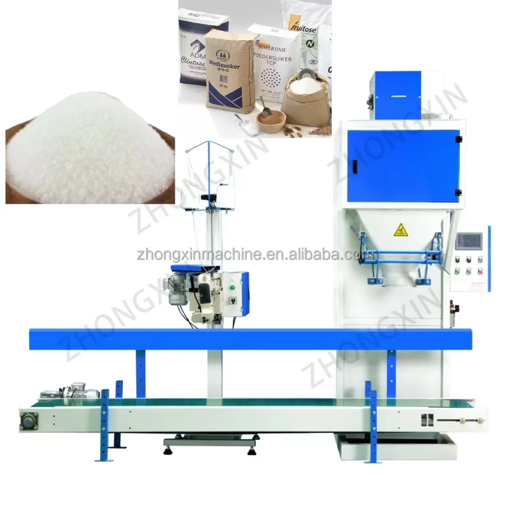 10 Kg Bags Wood Sawdust Granular Packing Machine 20 Kg 50 Kg Seeds Bags ...