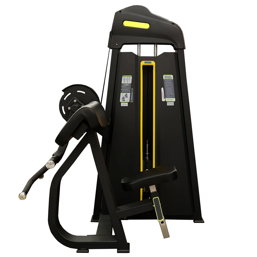 Commercial Strength Training Equipment Biceps Curl Machine Sport ...