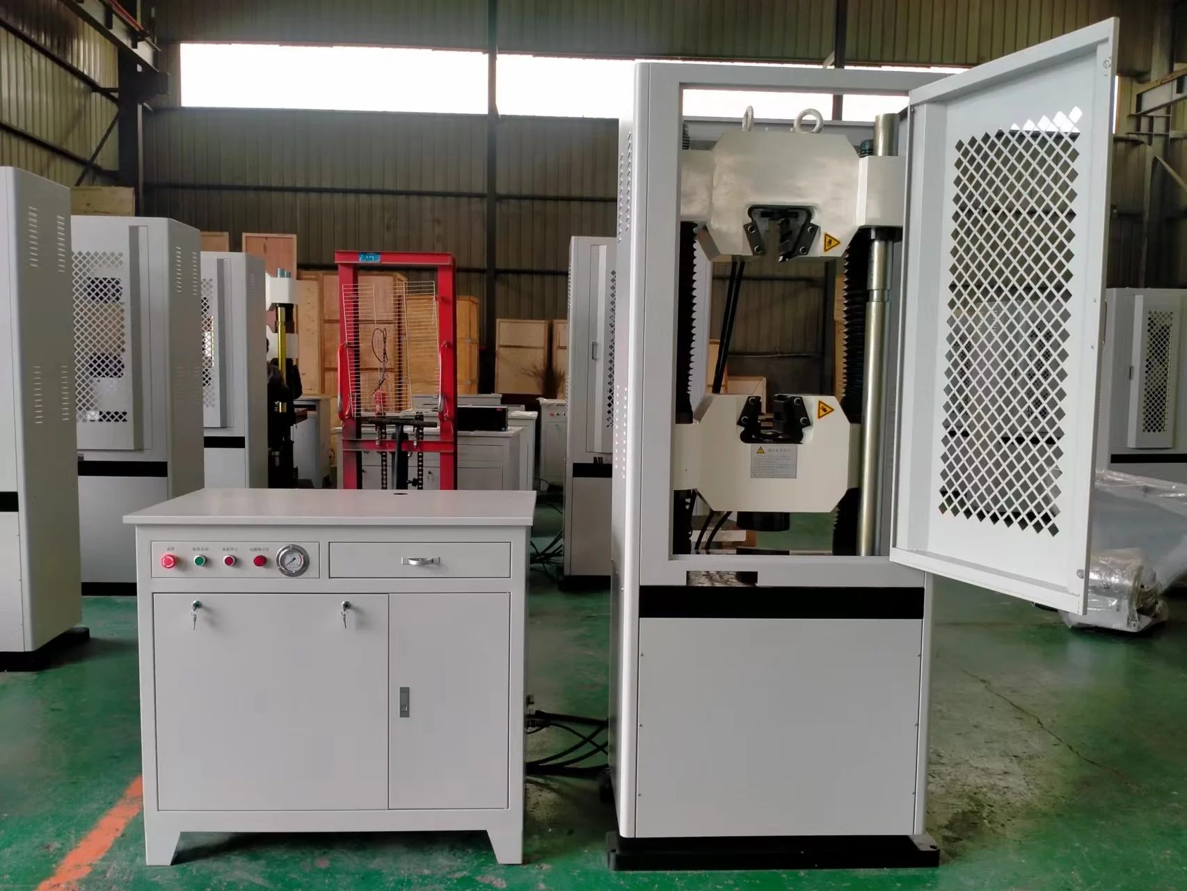 100 Ton 1000kn Hydraulic Universal Tensile Testing Machine - Buy 100 ...