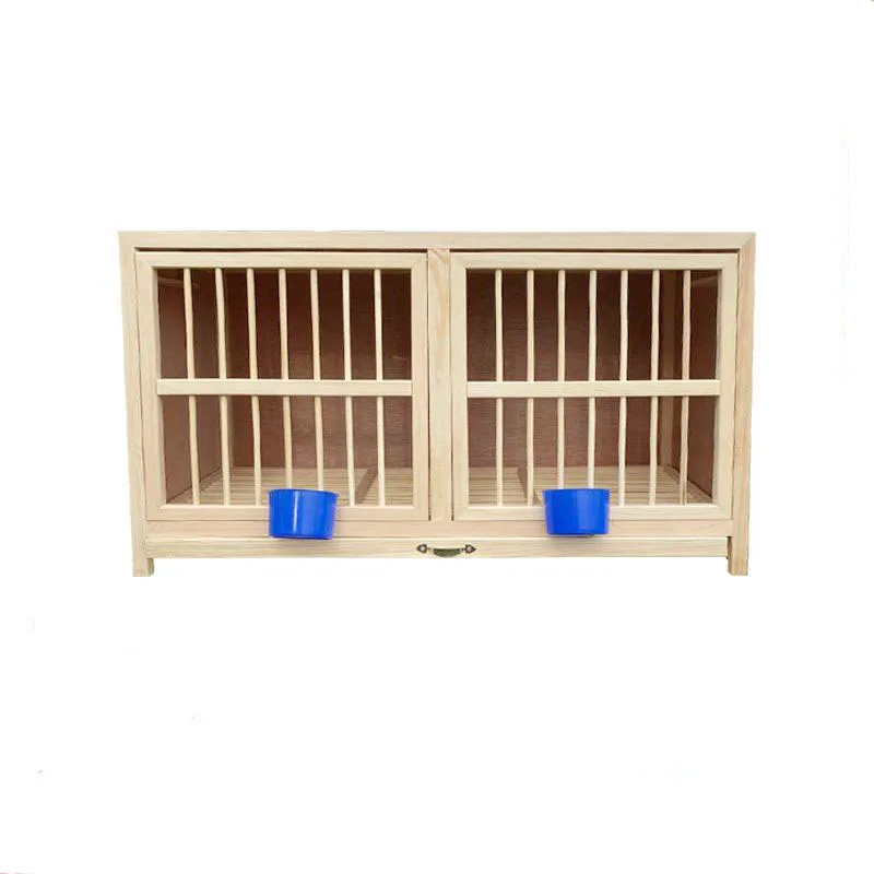 Pigeon Nest Box Pairing Cage - Solid Wood Pigeon Cages