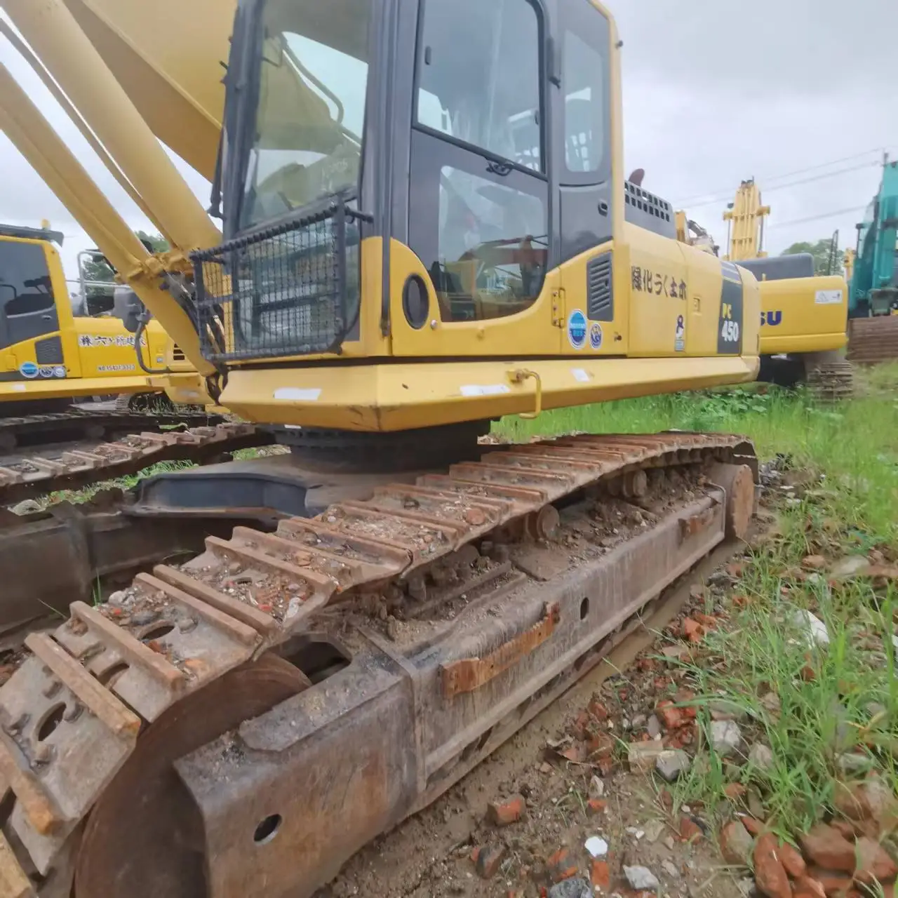 Japan Komatsu Pc450 Excavator 45ton Used Excavator Komatsu Pc450-8 ...